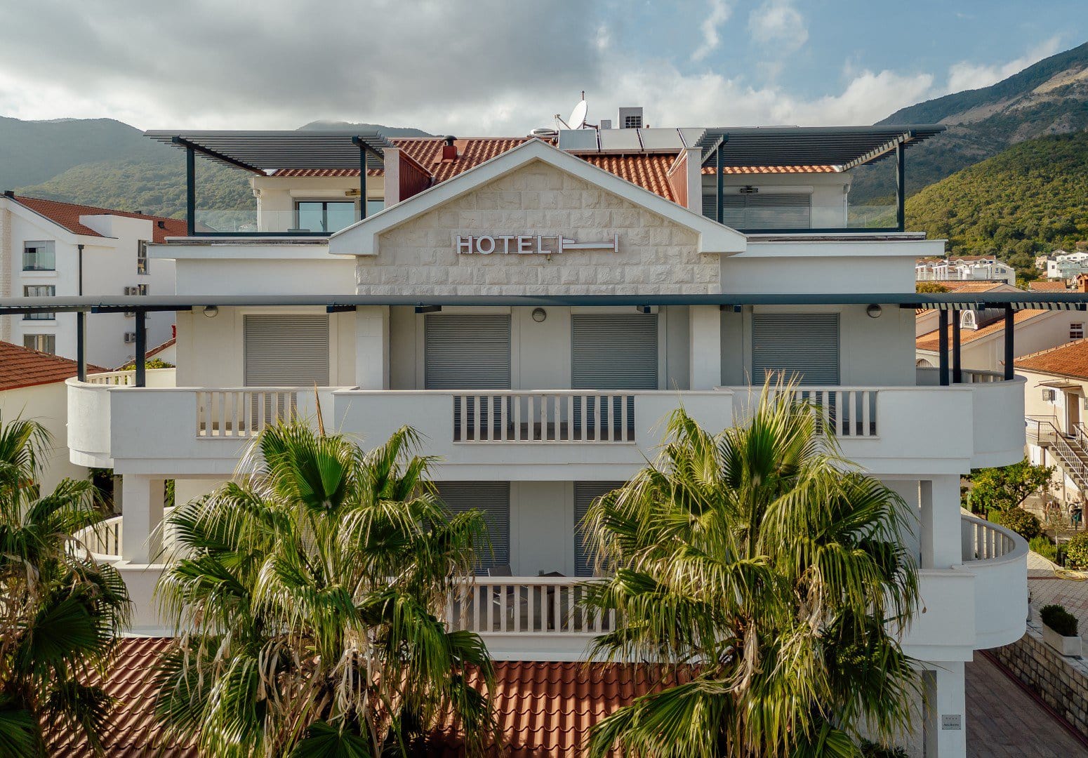 Bijela 4* Waterfront Hotel - Property in Montenegro