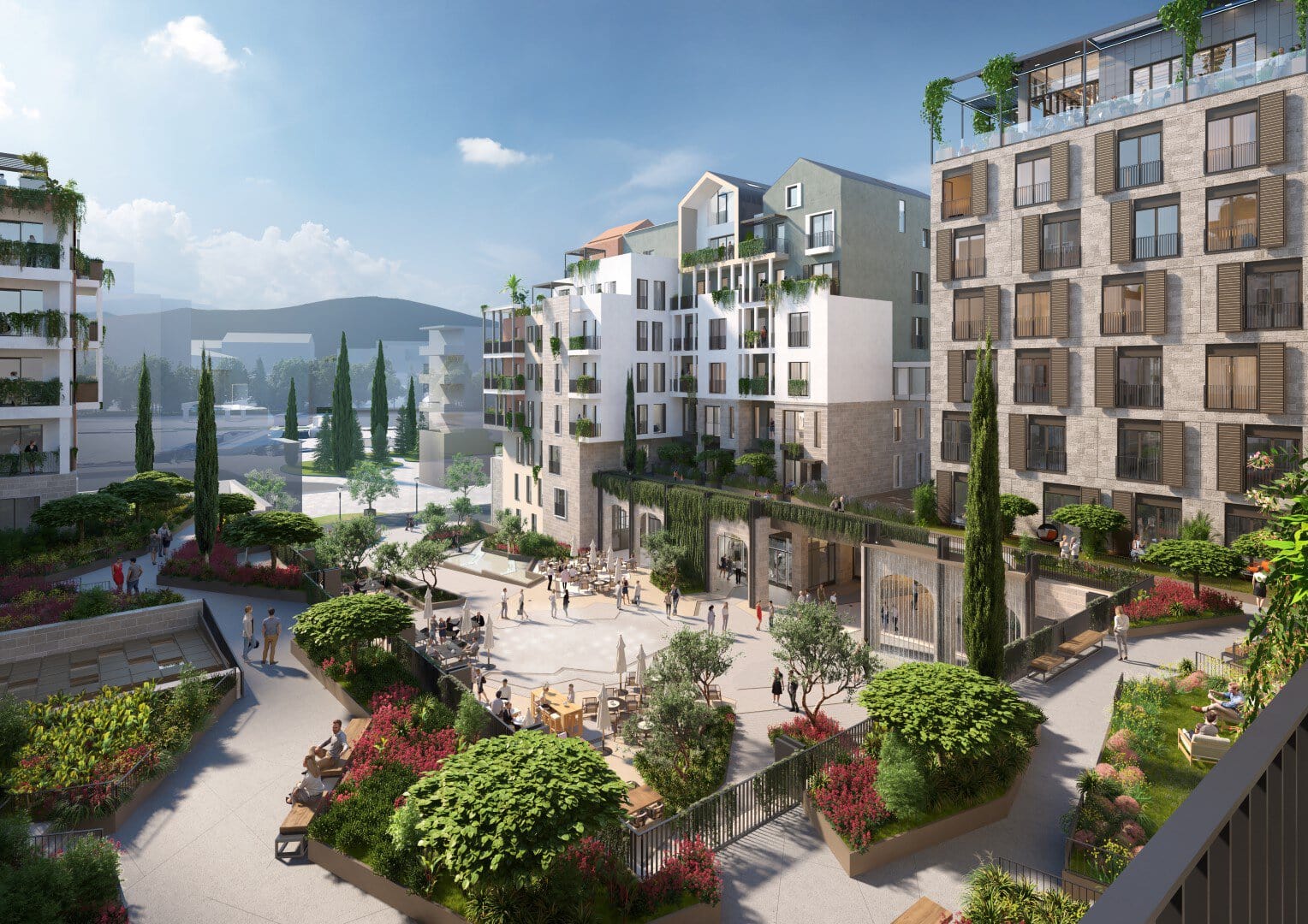 Alba 2bdr Apartment, Boka Place - Property in Montenegro